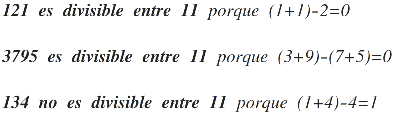CRITERIOS DE DIVISIBILIDAD: del 2, 3, 5, 7 y 11| Aulaprende