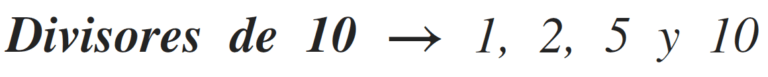 DIVISORES DE 10: ¿Cuántos son y cómo se calculan? | Aulaprende