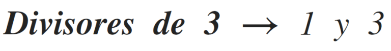 DIVISORES DE 3: ¿Cuántos son y cómo se calculan? | Aulaprende